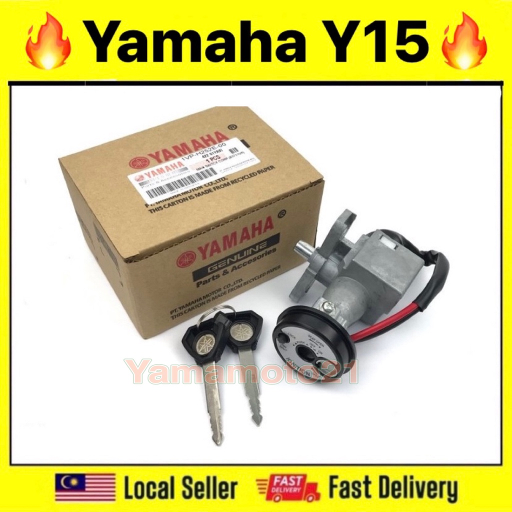 Original Yamaha Indo Main Switch Key Set Ignition YAMAHA Y15 Y15ZR V1 ...