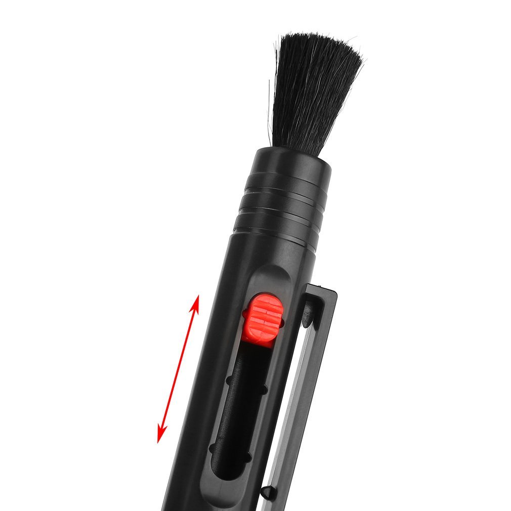 3 in 1 Kit lens cleaner pen Cleaning Retractable Brushtable Brush ...