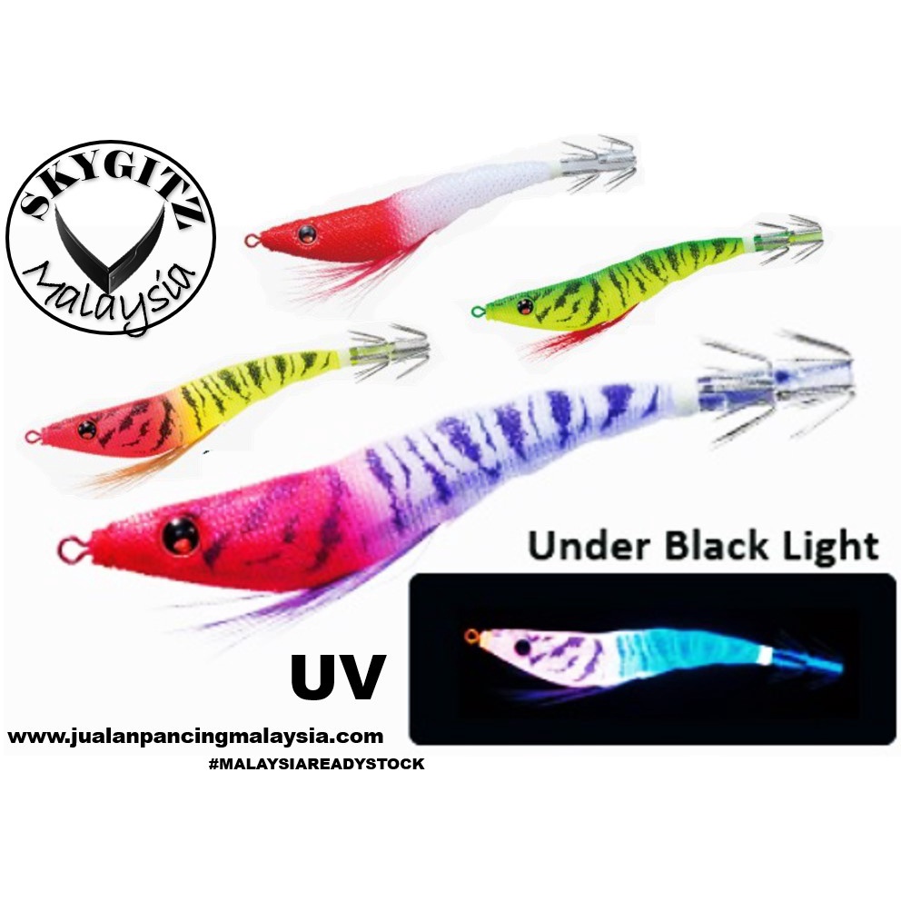 SKYGITZ MALAYSIA SOTONG KING SLIM SJ EZ-SLIM 95mm/4G Squid Jig /Candat Sotong KILLER | Shopee ...