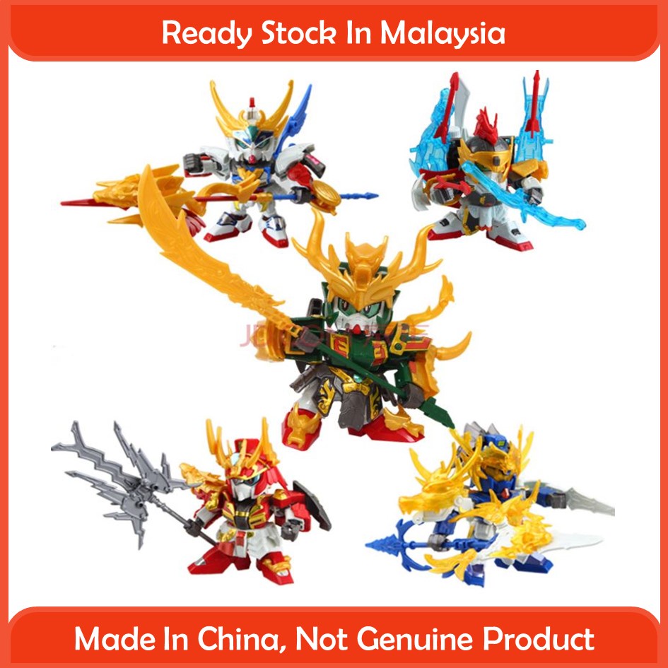 New Life Series Three Kingdoms SD Gundam BB Warrior Assembly Gundam ...