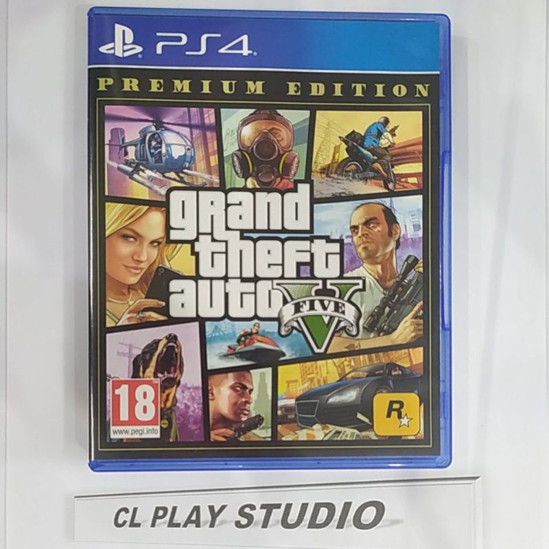 USED PS4 GRAND THEFT AUTO(ENG) | Shopee Malaysia