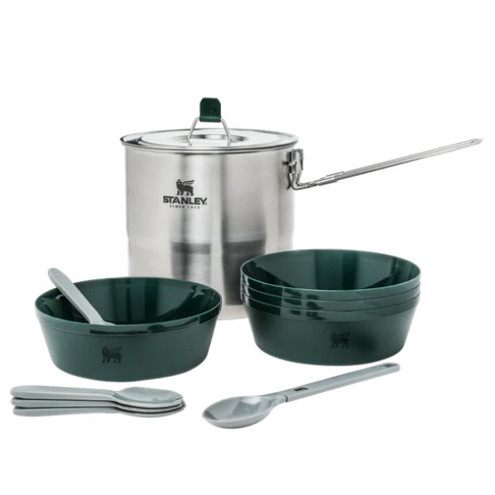 Stanley ADVENTURE COOK SET FOR FOUR stainless steel pot SET FOR 4 ...