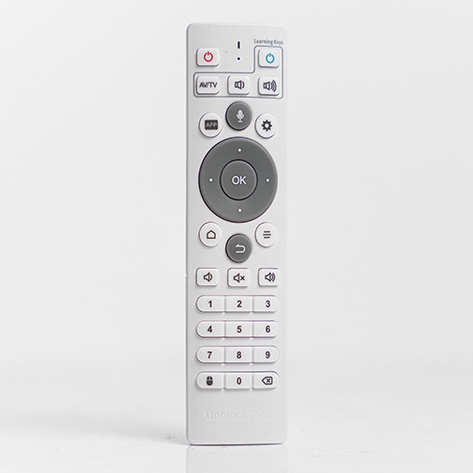 Original UnblockTech Remote Control UBOX Bluetooth Voice Control 安博语音遥控 ...