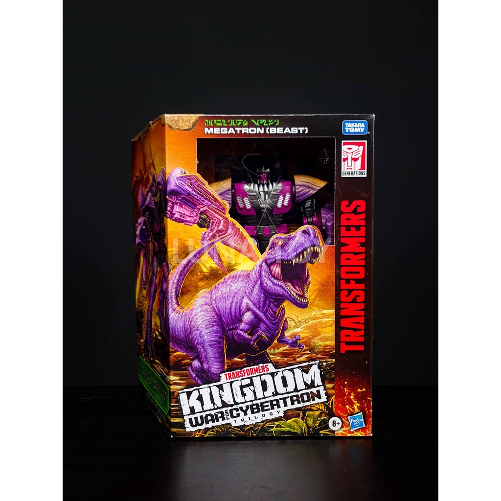 [Ready Stock] Transformers Hasbro Kingdom Megatron (Beast) | Shopee ...