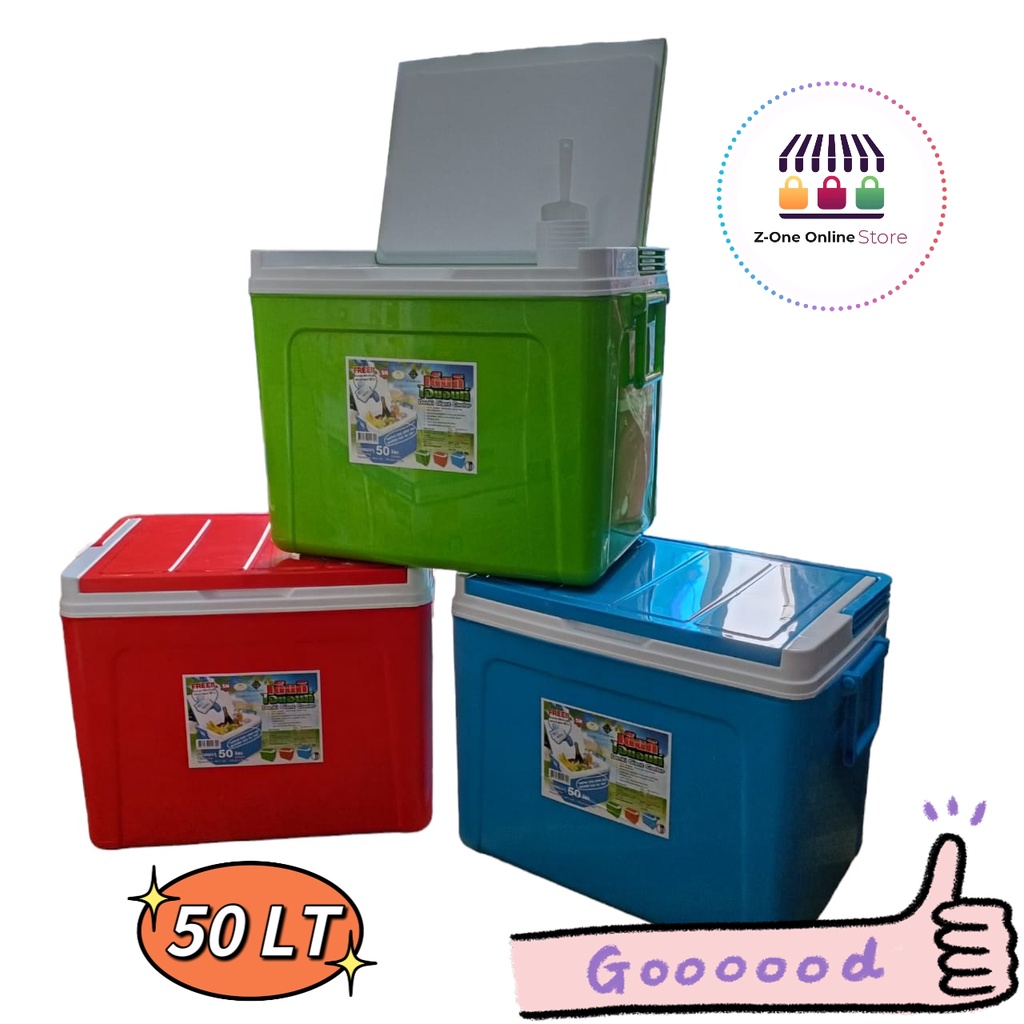 DragonWare 50L Rectangle Denki Ice Box / Cooler 50 LT (798-Giant ...