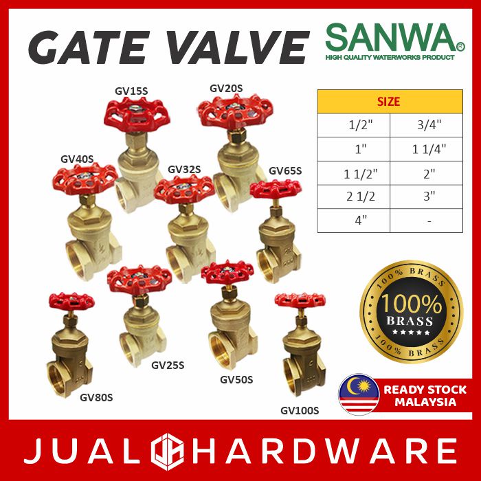 JH - SANWA Gate Valve | Shopee Malaysia