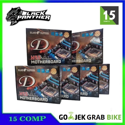 Black Panther H55 Socket 1156 Motherboard | Shopee Malaysia