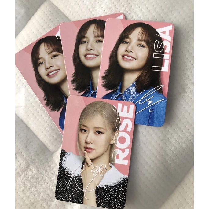 Oreo Blackpink photocard ready rose / lisa | Shopee Malaysia