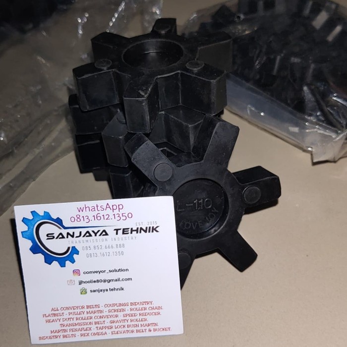 LOKAL Rubber coupling L-110 Local JAW coupling RUBBER coupling L110 | Shopee Malaysia