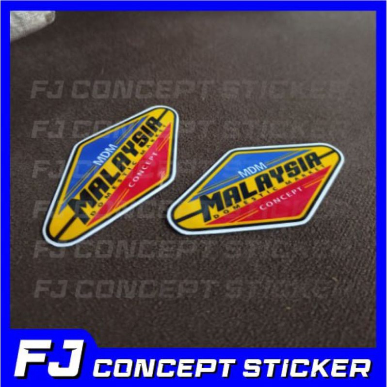 MDM concept Sticker ( Lekat Luar Cermin ) | Shopee Malaysia