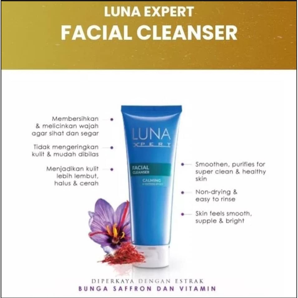 LUNA XPERT FACIAL CLEANSER 100ml ( VOL 60 ) | Shopee Malaysia
