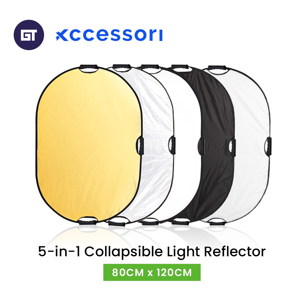 Xccessori 5-in-1 80x120cm Oval Photography Videography Diffuser ...