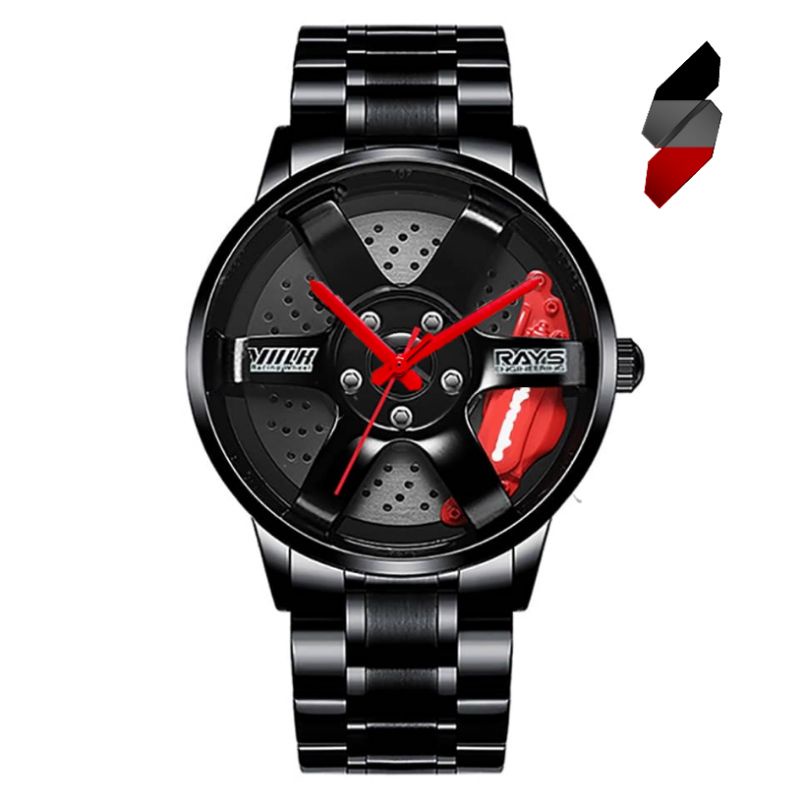 SHIFT TE37 ORIGINAL Jam Tangan Lelaki Sport Rim Men Watch Hub Real 3D ...
