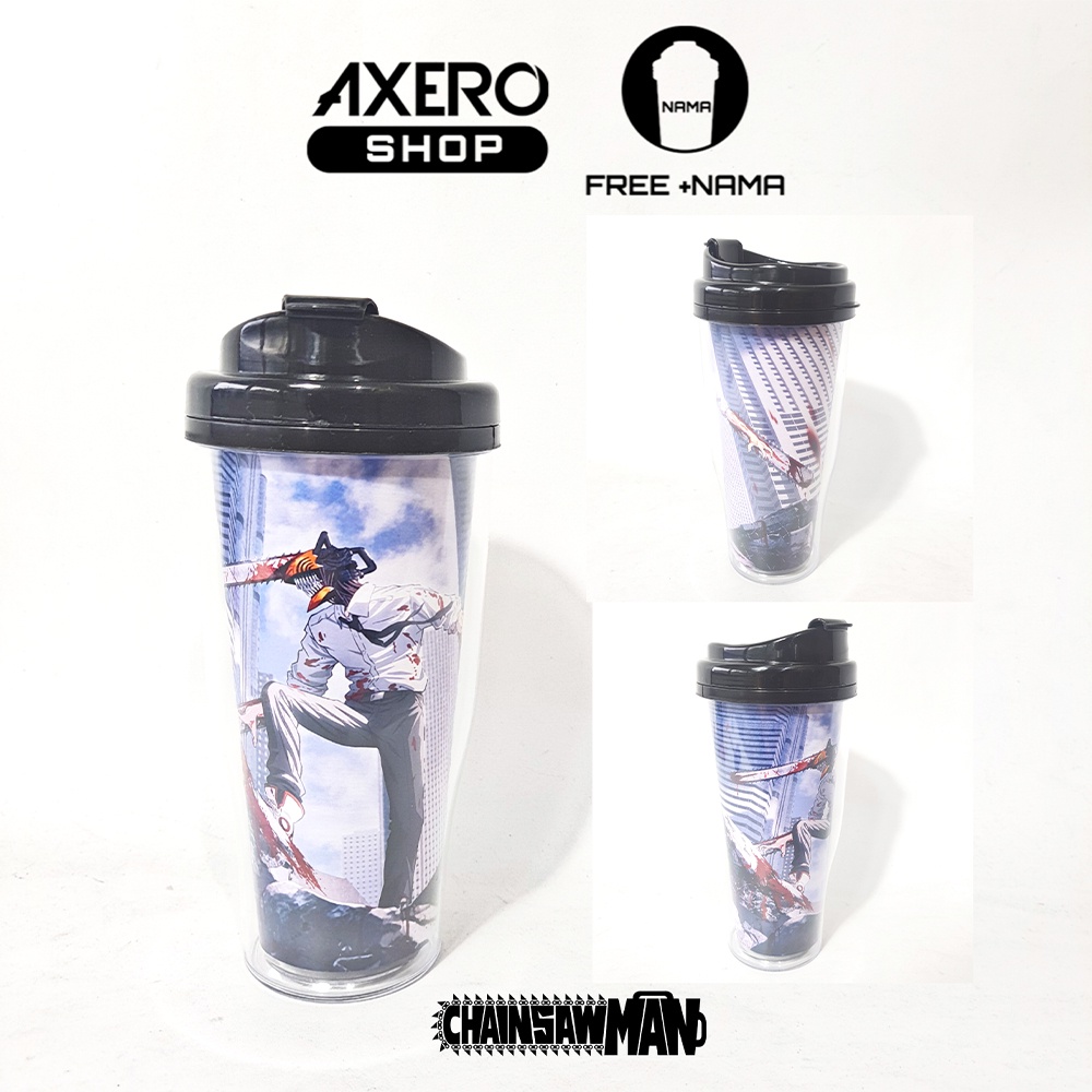 Denji Chainsaw Man Tumbler / Denji drinking bottle anime Merchandise ...