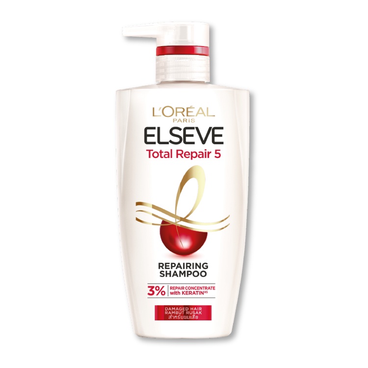 Loreal Elseve Total Repair 5 Shampoo 620ml - Repairing | Shopee Malaysia