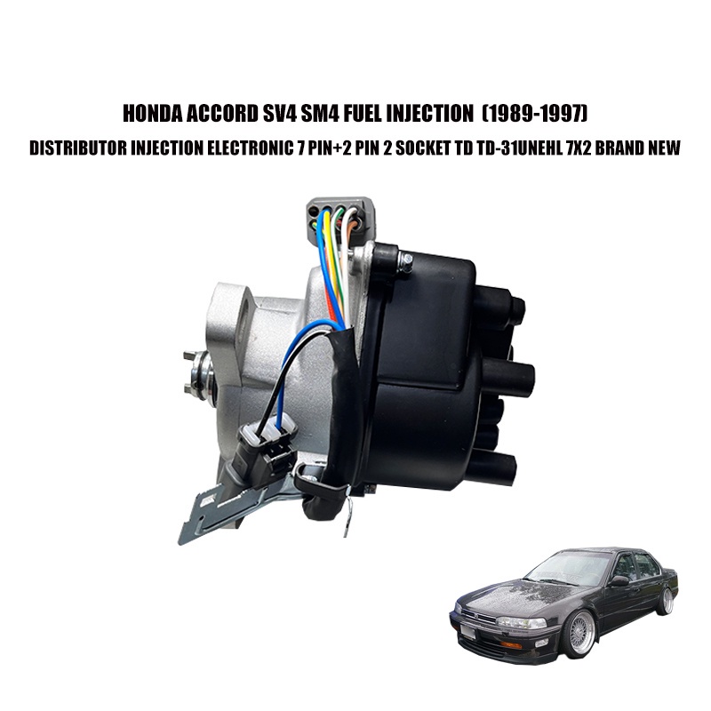 HONDA ACCORD SV4 SM4 FUEL DISTRIBUTOR INJECTION ELECTRONIC 7 PIN 2 PIN ...