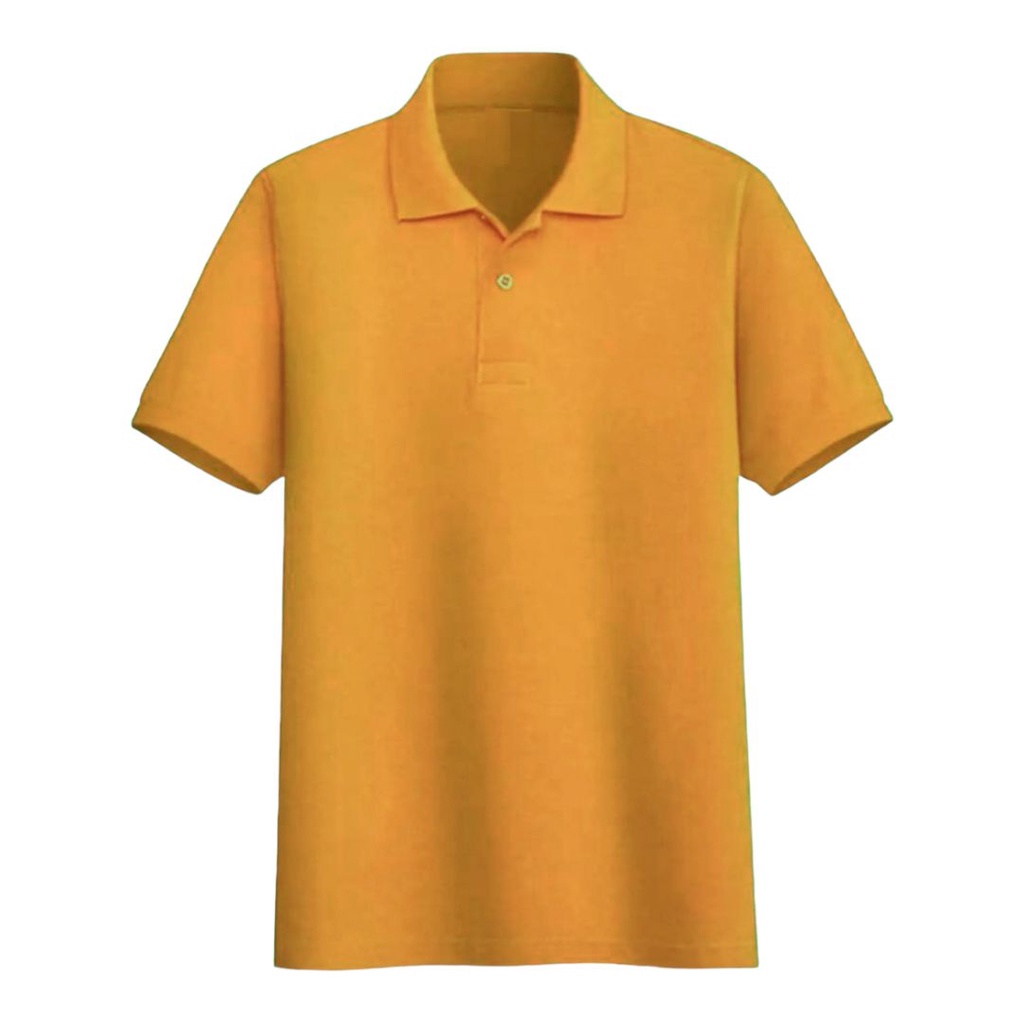 [Sale] - Mustard Yellow Plain polo Collar Shirt | Plain Men's T-Shirt ...