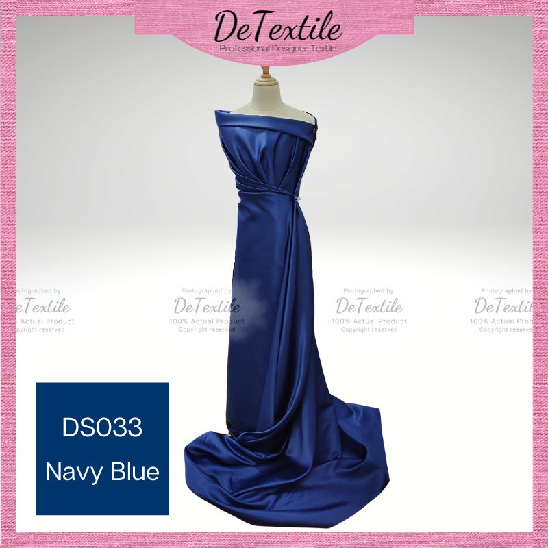 DeTextile Heavy Premium Duchess Satin Bridal Satin Fabric for Wedding ...