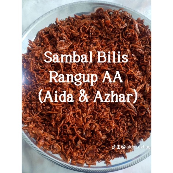 Sambal Bilis Rangup AA | Aida_Azhar (100g-200g) | Shopee Malaysia