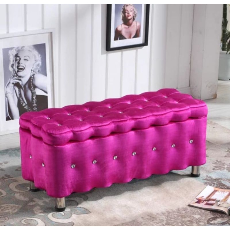 PRE ORDER BENCH STOOL STORAGE STOOL SOFA MEWAH STOOL MEWAH SOFA BOX ...