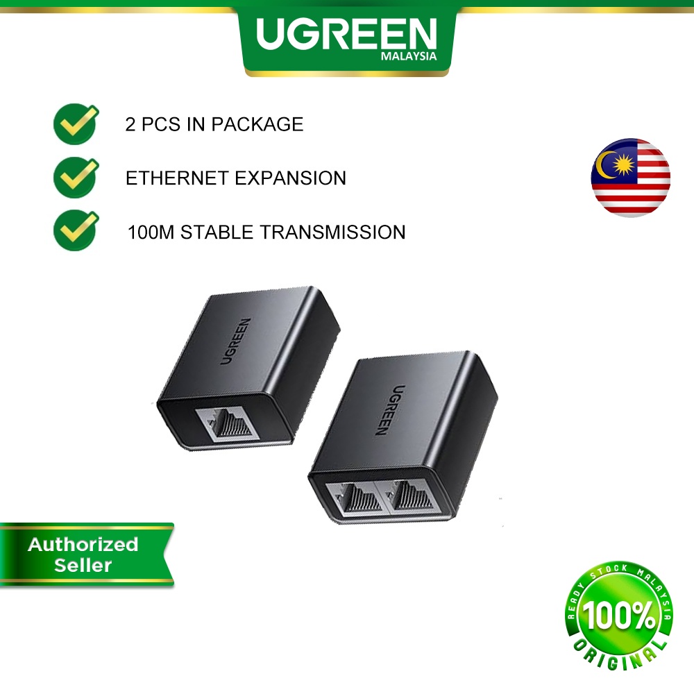 UGREEN RJ45 Extension Adapter 2 PCS 1 Pack Cat6 Cat7 Cat8 Wifi Router ...
