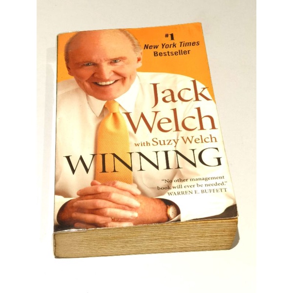 Winning Book Self Help Motivation Personal Development By Jack Welch ...