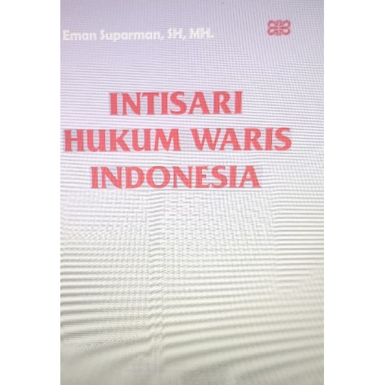 The Essence of Indonesian Inheritance Law By Eman Suparman | Shopee Malaysia