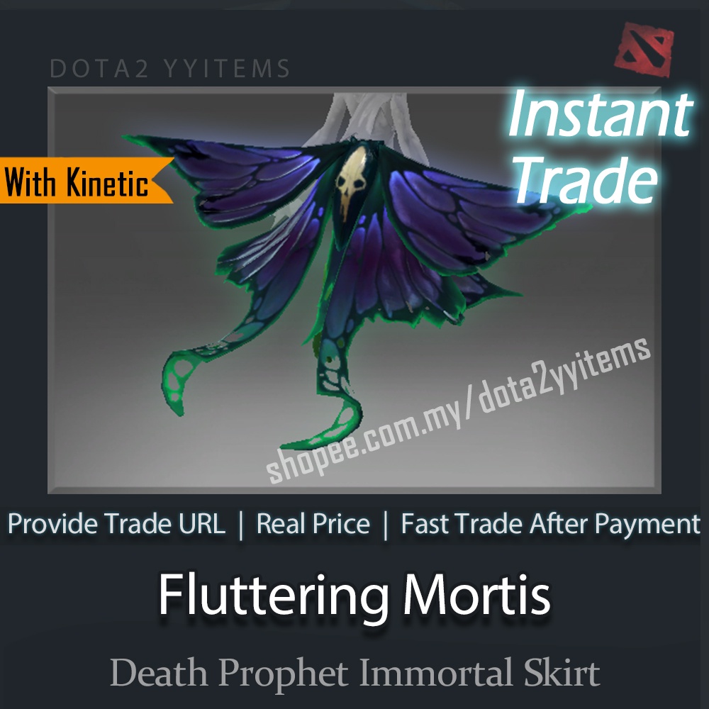 DOTA2 Death Prophet (DP) Fluttering Mortis “Immortal Skirt” 刀塔2 死亡先知 ...