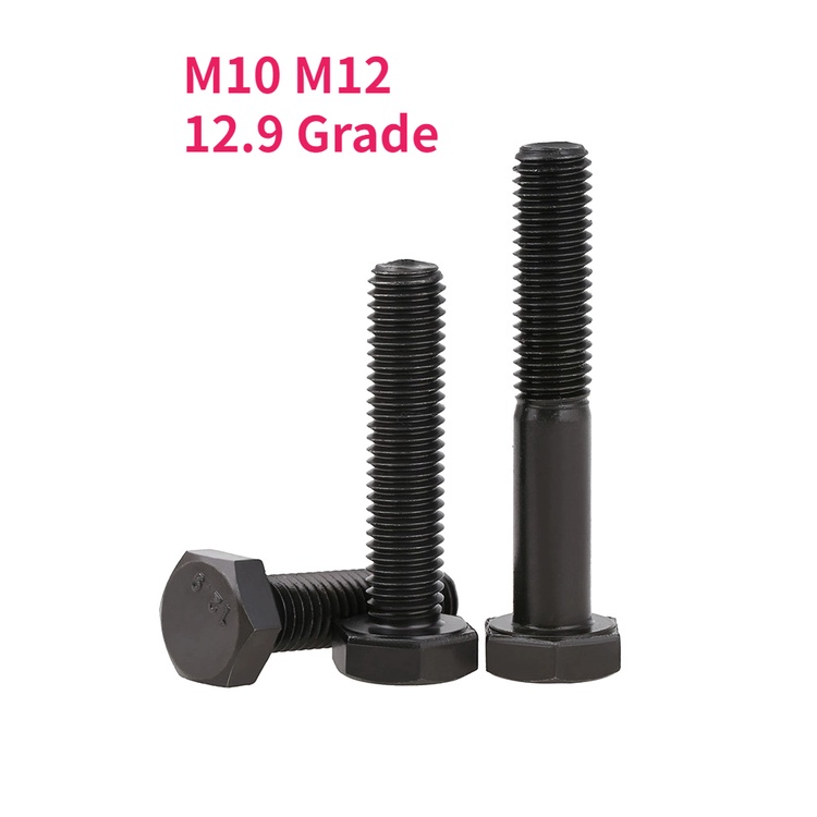 M10 M12 12.9 Grade Carbon Steel Full Thread/Partially Thread Outside ...