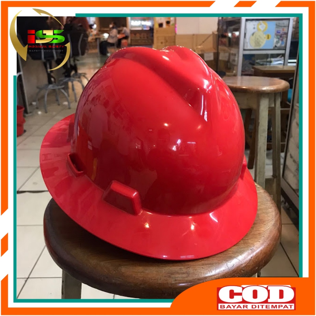 Msa Full Brim Fastrack Safety Helmet Original Safety Helmet MSA ...
