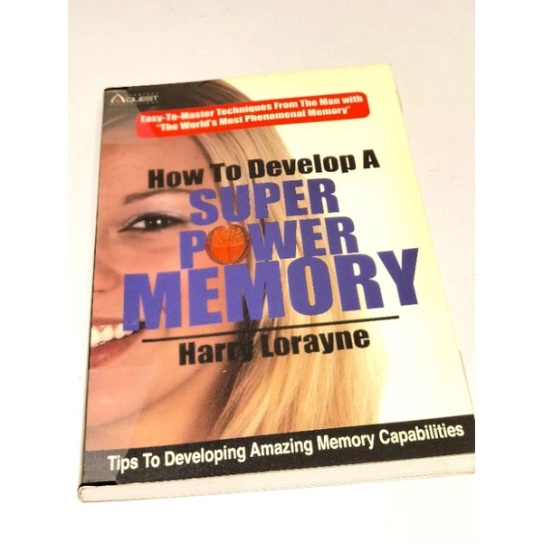 How To Develop A Super Power Memory Book By Harry Lorayne | Shopee Malaysia
