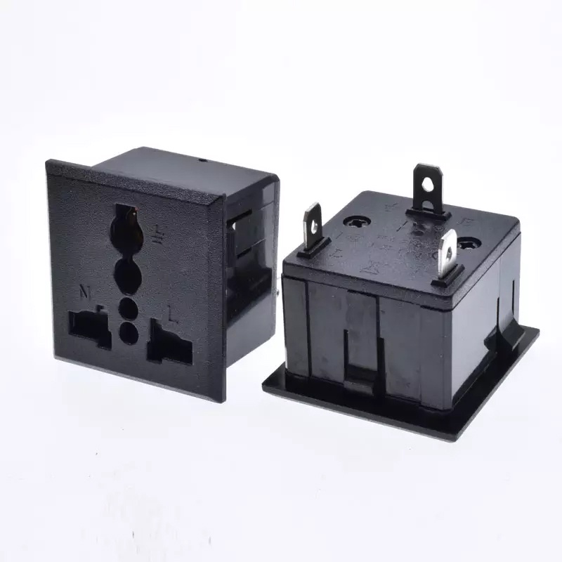 Universal AC Socket Socket 3 Pin Power Plug 13A 250 VAC | Shopee Malaysia