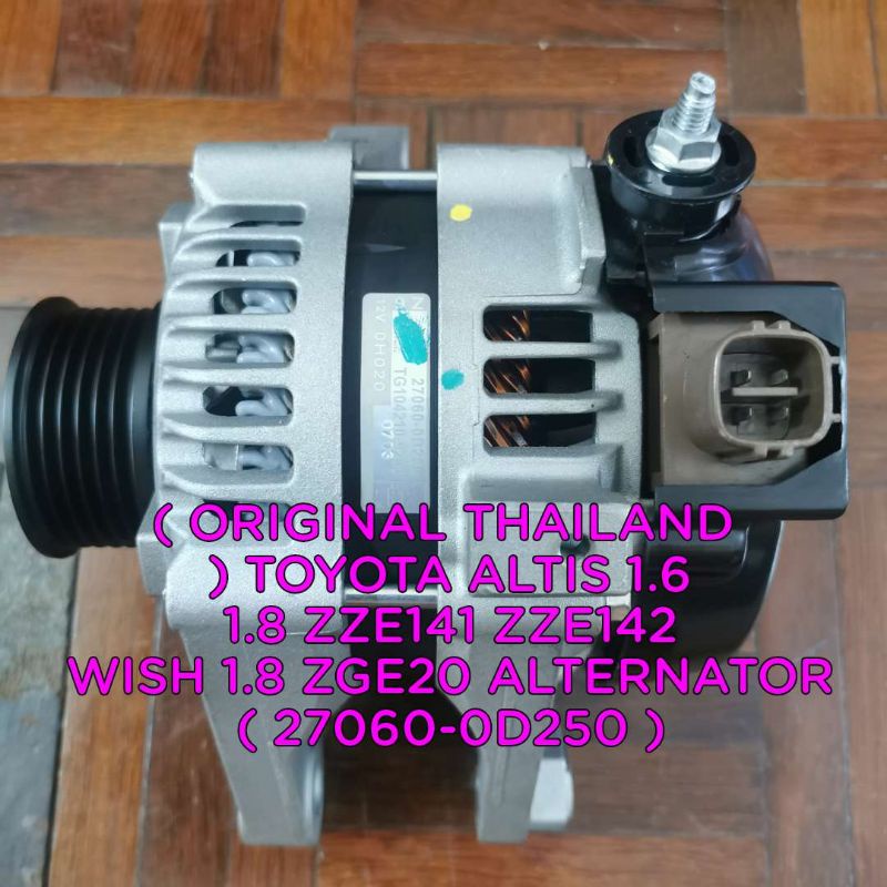 ( ORIGINAL ) TOYOTA ALTIS 1.6 1.8 ZZE141 ZZE142 WISH 1.8 ZGE20 ...