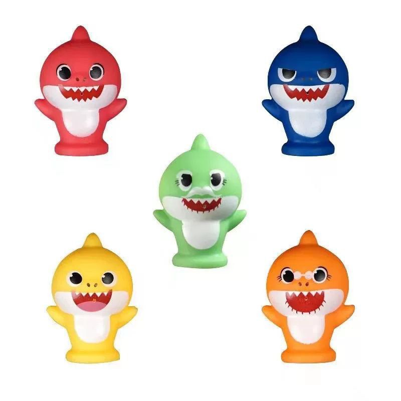 Baby Shark Finger Puppets Set Toys Flush Toys | Shopee Malaysia