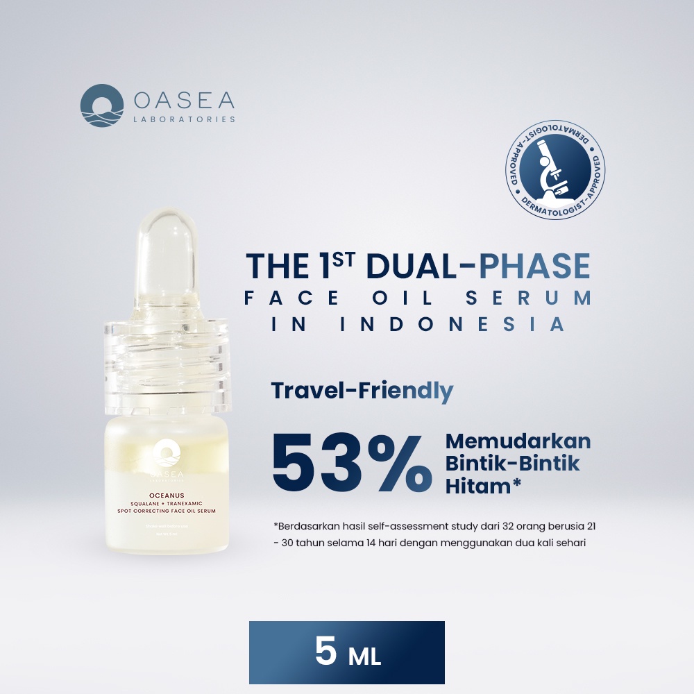 Oasea Oceanus Squalane + Tranex.amic Spot Correcting Face Oil Serum 5ml ...