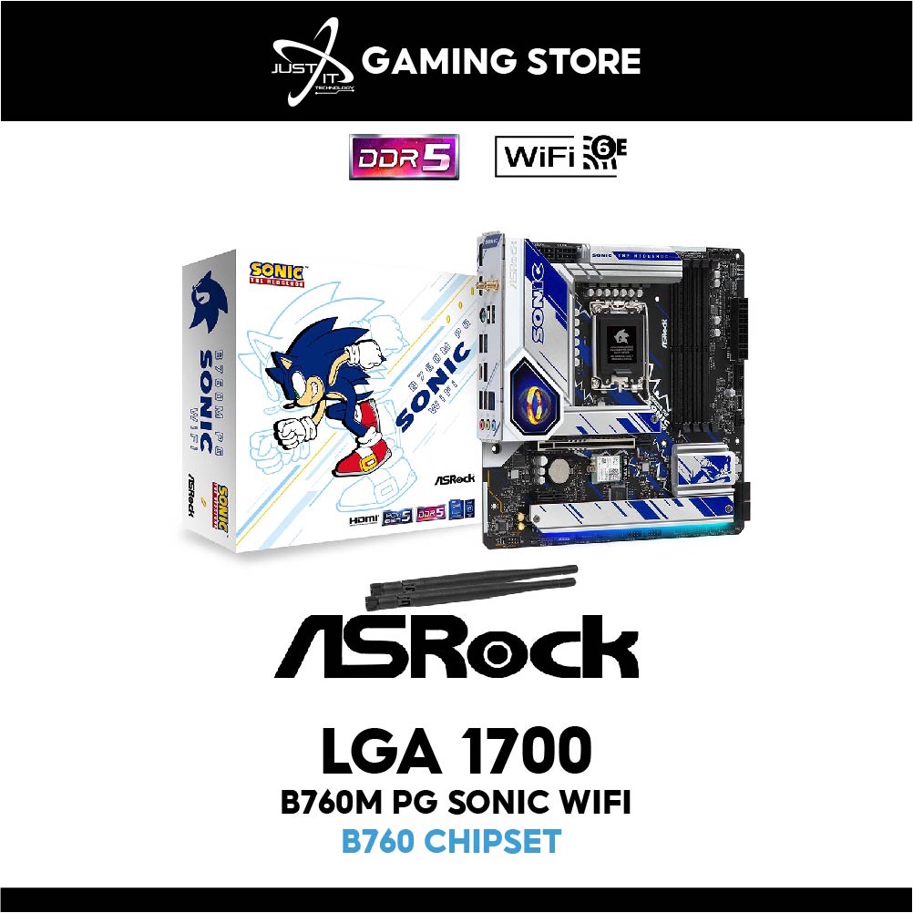 ASROCK B760M PG SONIC WIFI DDR5 COMBO 12100F / 12100 13100F 13100 ...