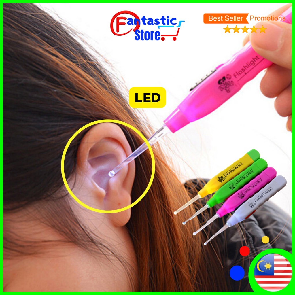 【𝗦𝗵𝗼𝗽𝗲𝗲 𝗖𝗵𝗼𝗶𝗰𝗲】 LED light ear wax remover Pengorek Telinga Berlampu ...