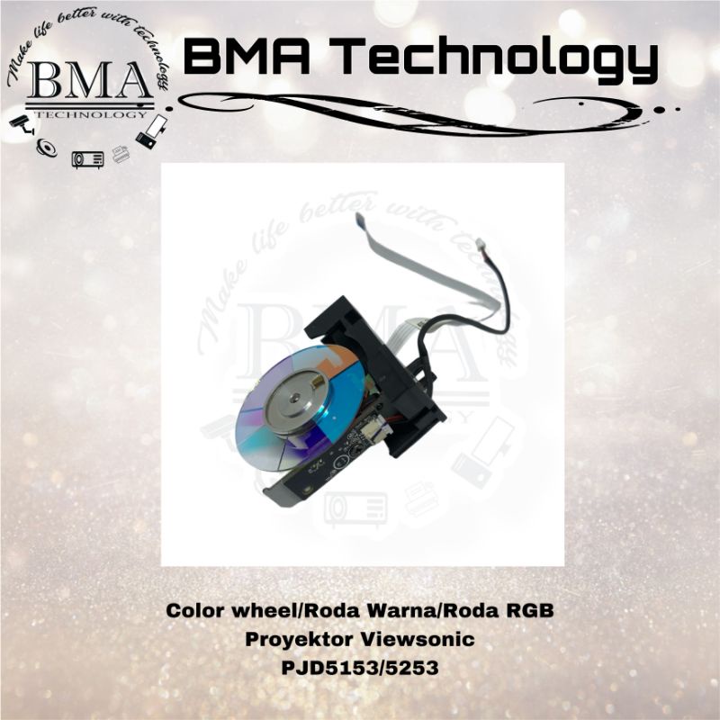Color Wheel/ Color Wheel/ Viewsonic PJD5153. RGB Projector Wheel ...