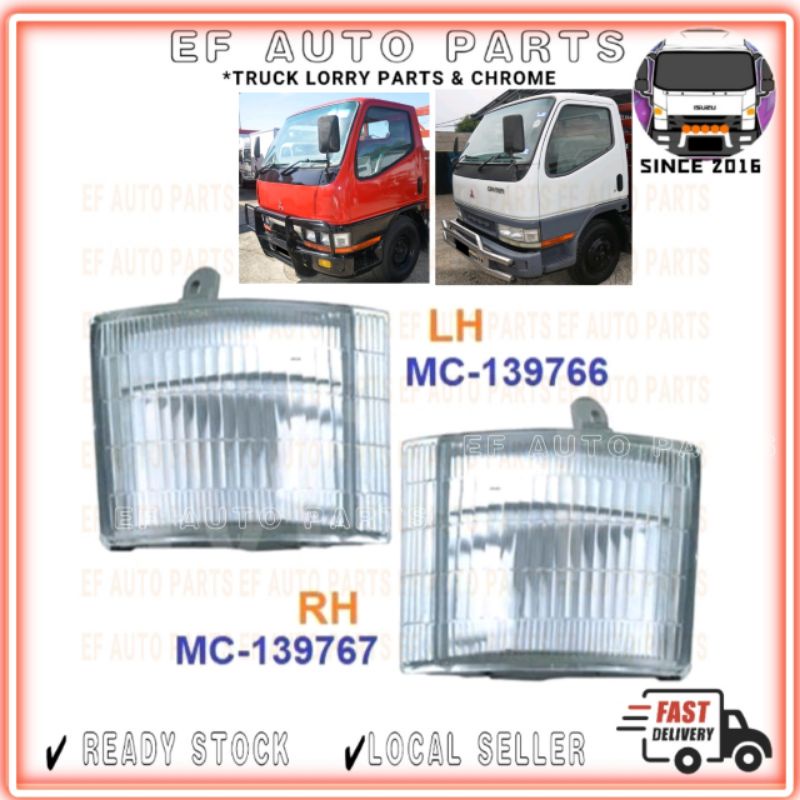 MITSUBISHI CANTER FE639 FB511 PARKING SIDE CORNER LAMP LEFT RIGHT 1 3 ...