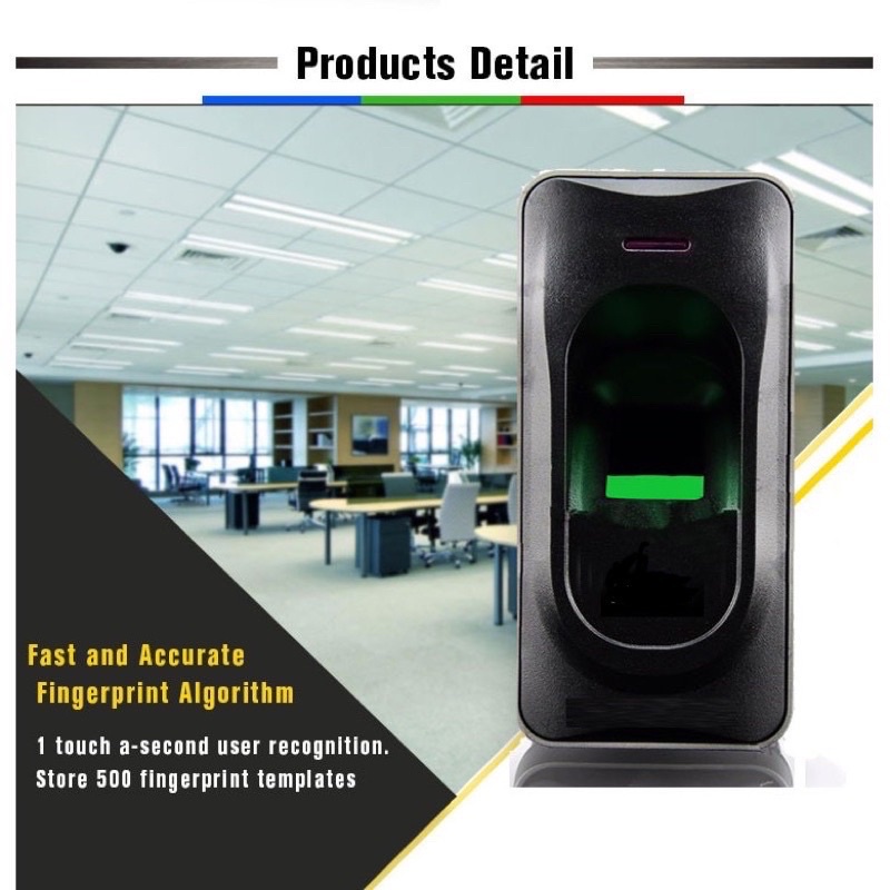 ZKTeco FR1200 Biometric Fingerprint RS485 Slave Reader FR1200 ZK Fingerprint Access Control ...