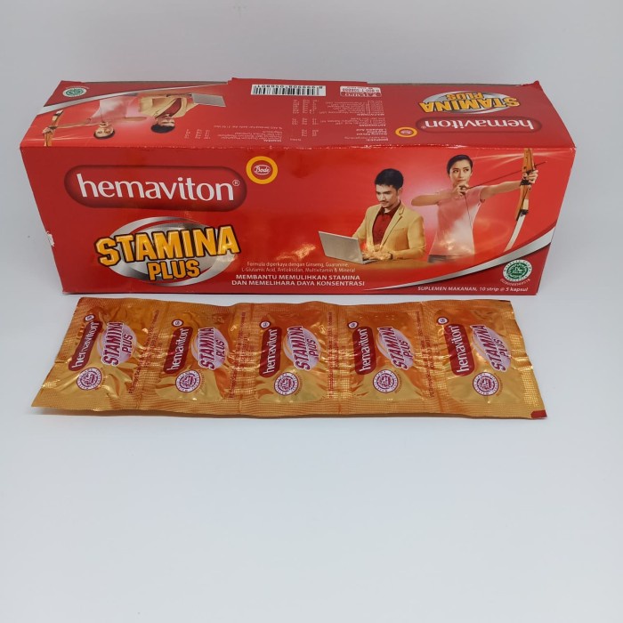 Hemaviton Stamina Plus Multivitamin Capsules | Shopee Malaysia
