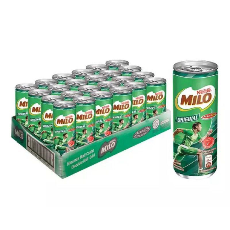 Nestle Milo tin original (24x240ml) | Shopee Malaysia