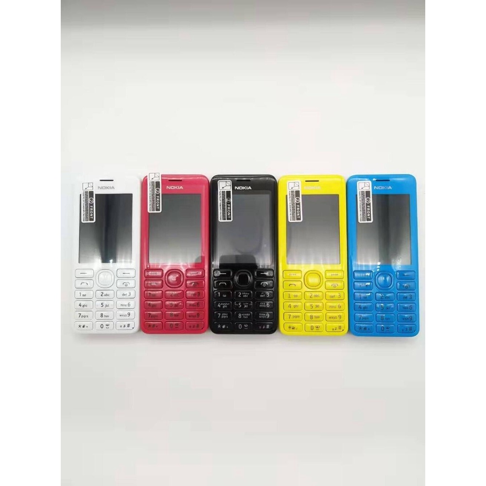 Nokia 206 2060 Original Unlocked Phone Dual Sim 2G GSM 1.3MP 1100mAh ...