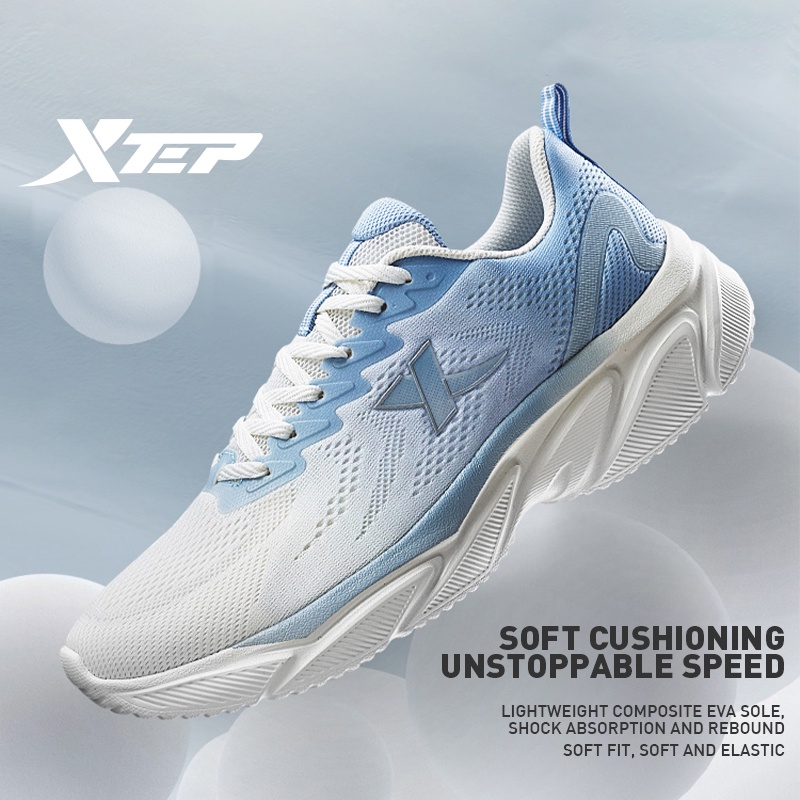 Xtep Men Running Shoes Rebound Support Soft Jogging Non-slip Cushioning ...