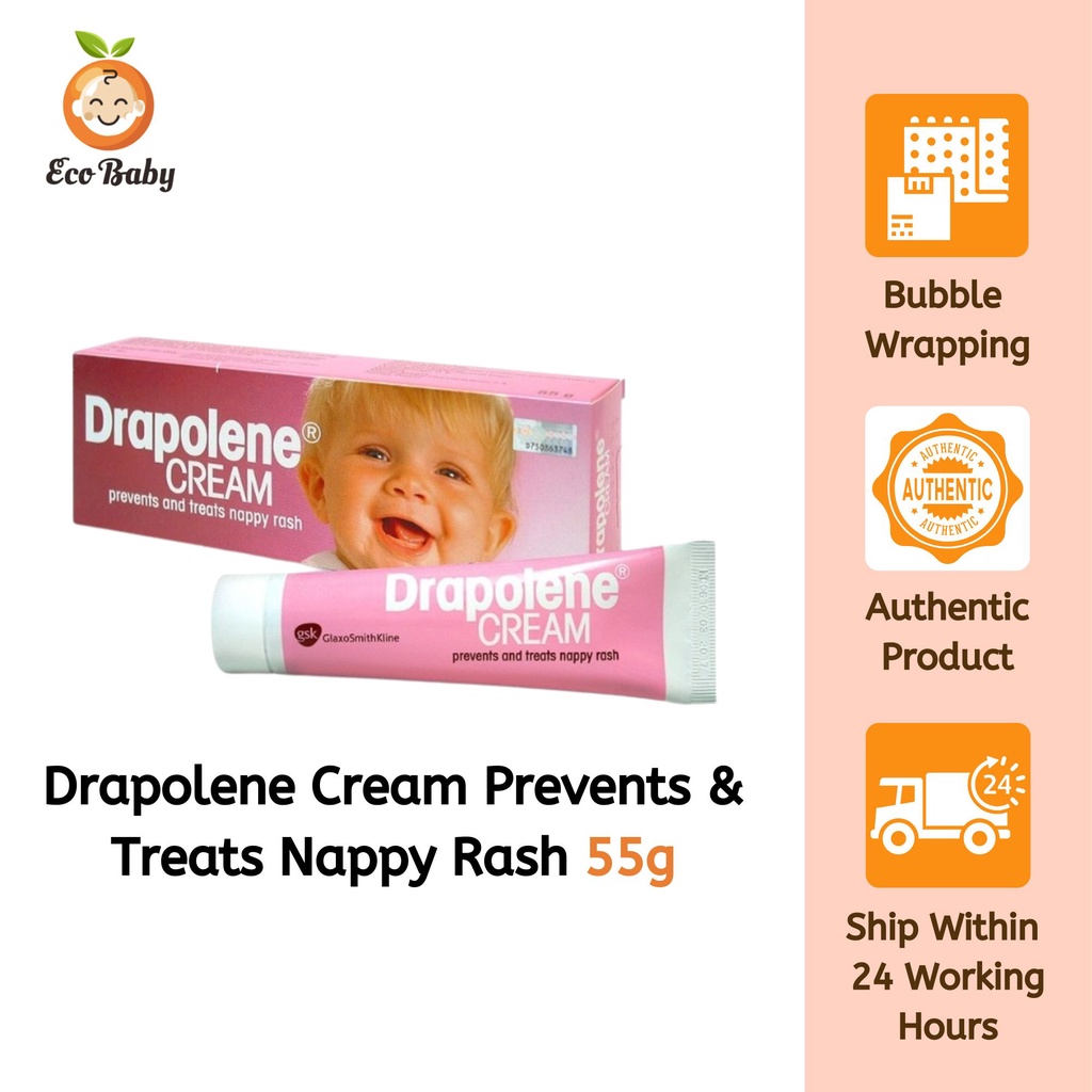 Drapolene Cream Prevents & Treats Nappy Rash 55g | Shopee Malaysia