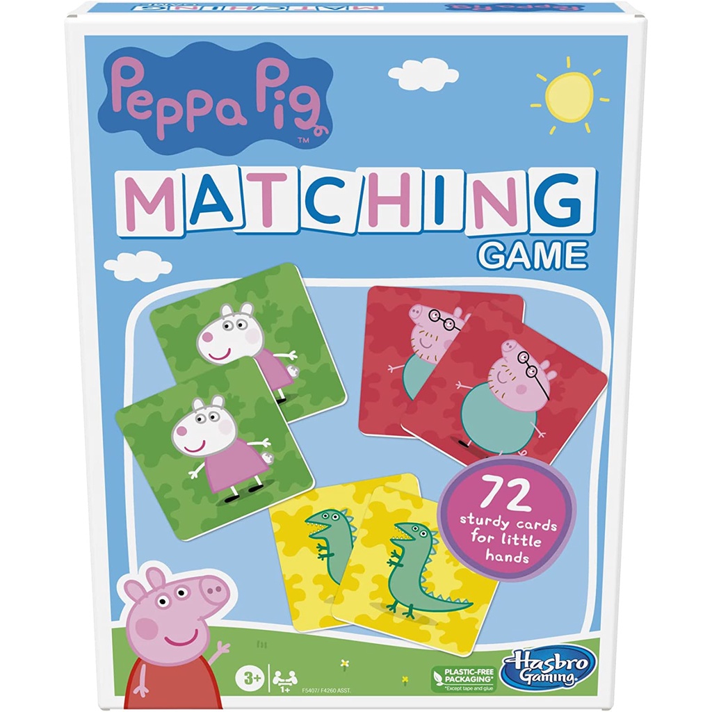 Peppa Pig Matching Game for Kids Ages 3 and Up, Fun Preschool Game for ...