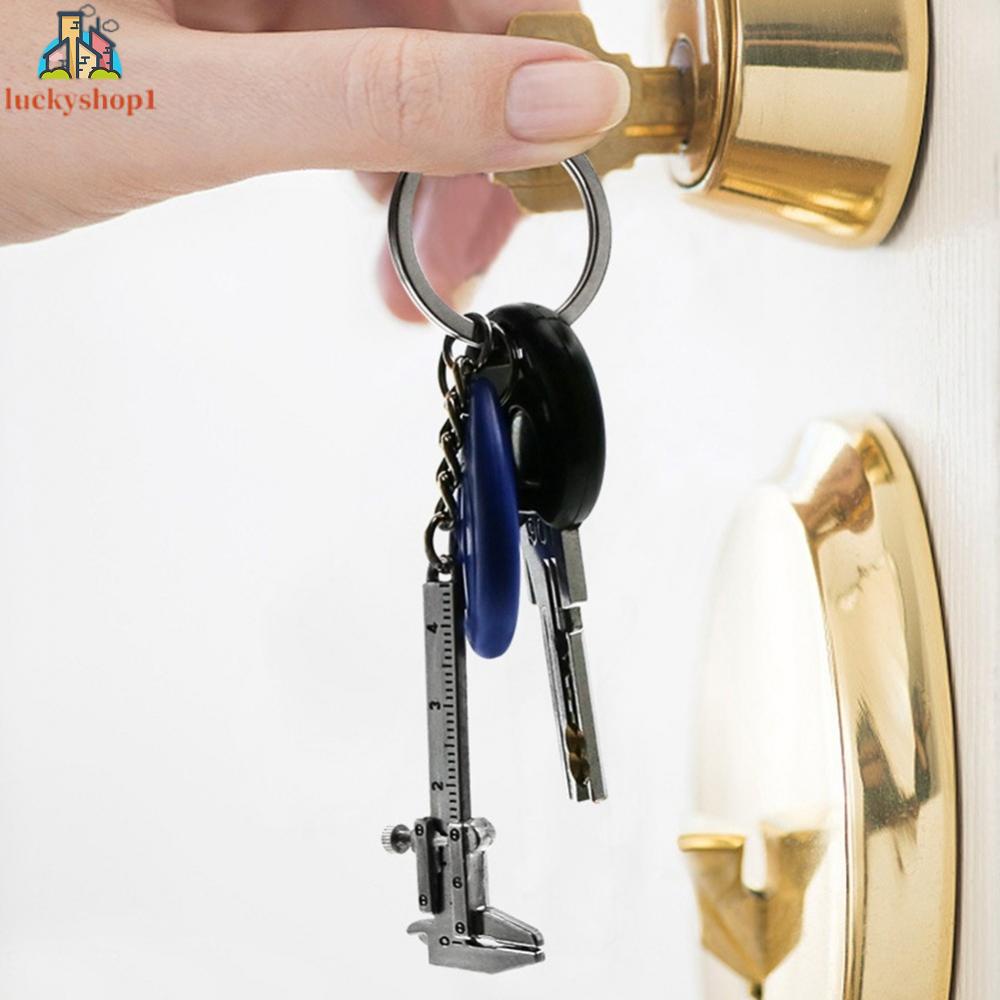 Portable 04cm Mini Vernier Calipers Keychain Measuring Gauging Tools ...