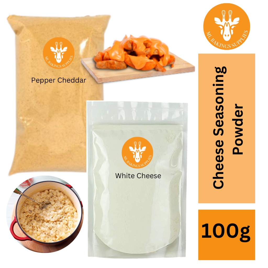 [READY STOCK] Serbuk Cheese Berperisa (100g) | Pepper Cheddar Seasoning ...