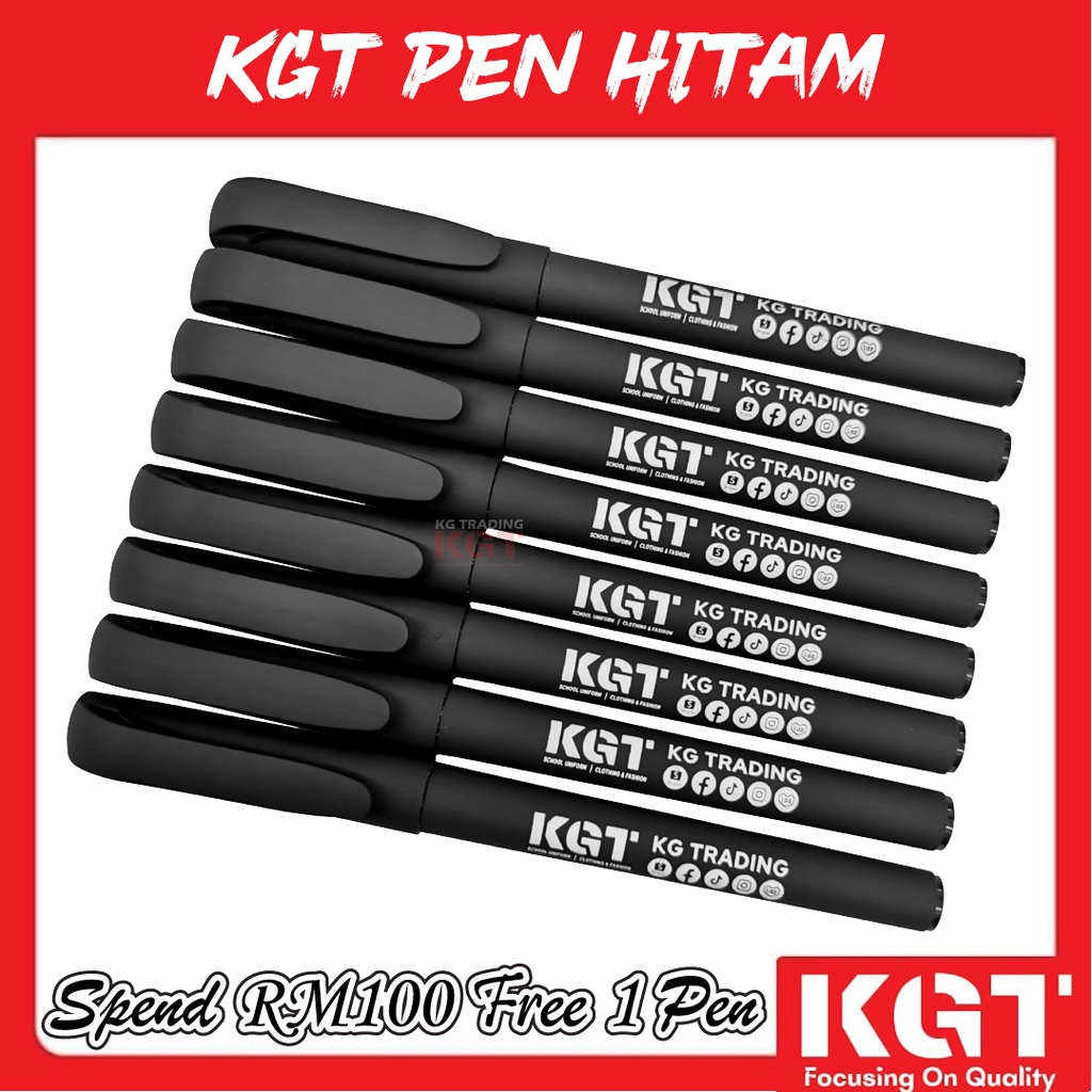 KGT KG TRADING Pen Hitam Limited Edition Spend RM100 Free 1 Pen Hitam ...