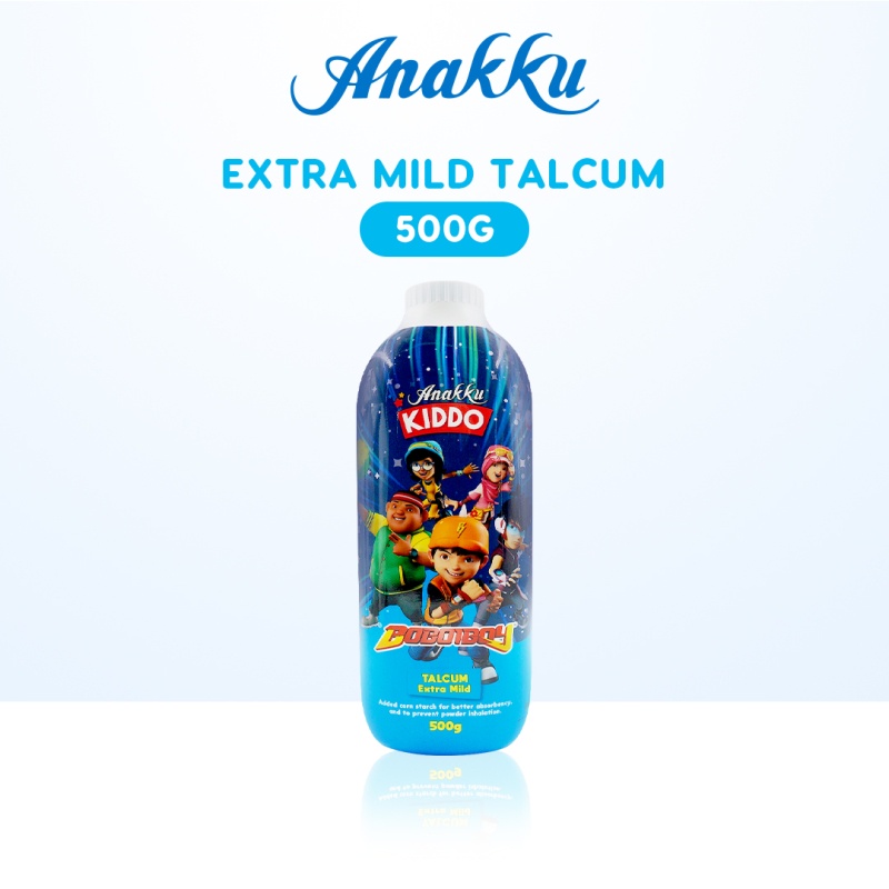 ANAKKU Kiddo Boboiboy Hair & Body Wash and Baby Powder Talcum | Sabun ...